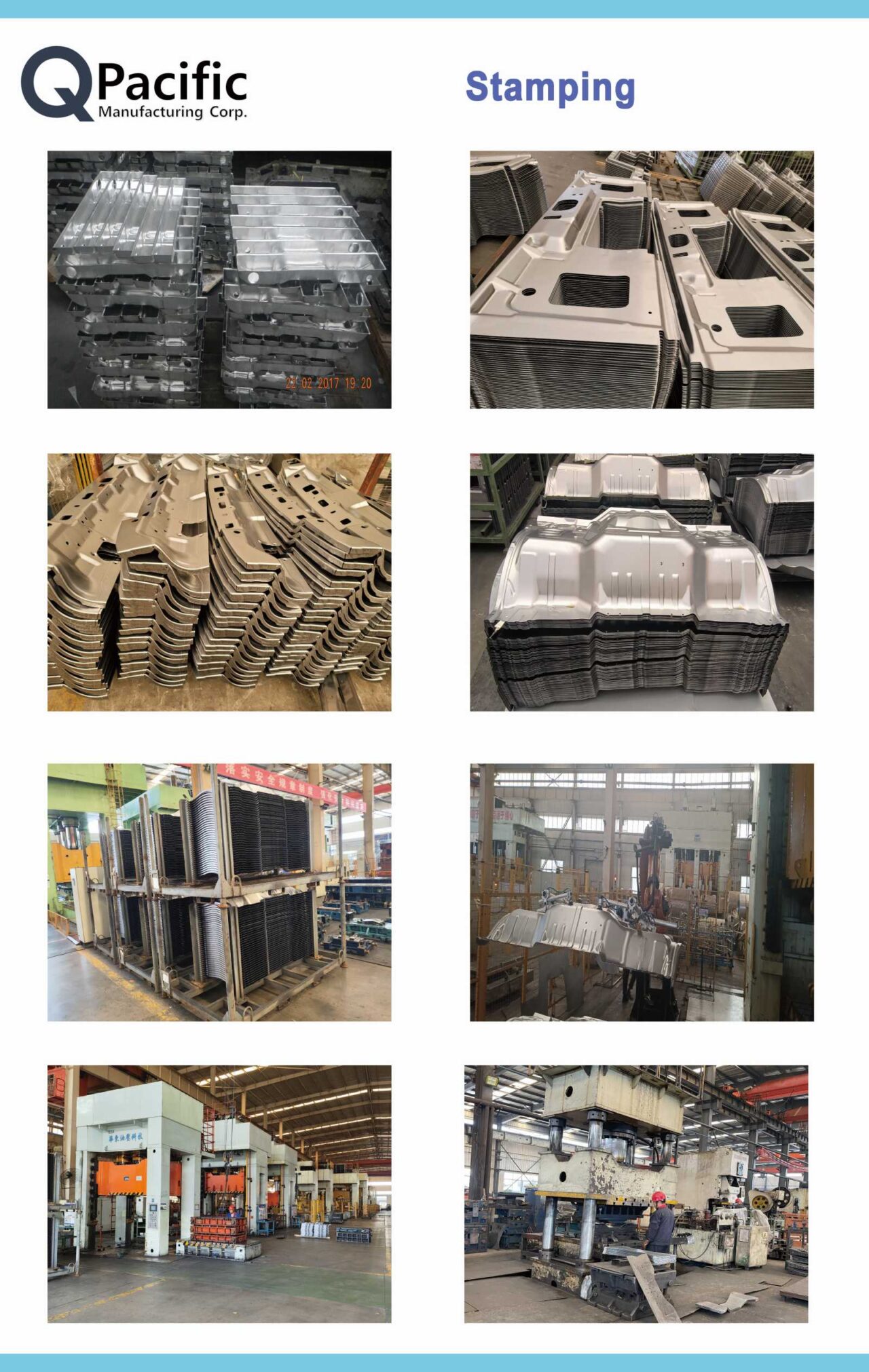 Stamping | Q Pacific Manufacturing Corp.